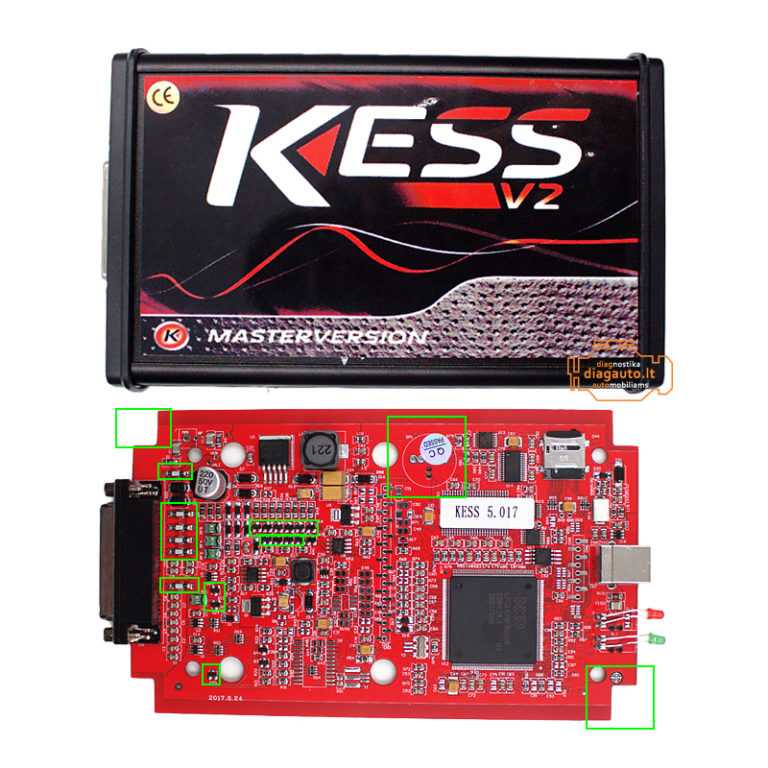 KESS V5.017/V2.80 ECU programming and CHIP tuning device