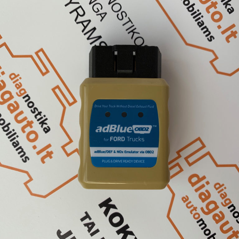 Adblue Sunkvežimių emuliatorius OBD2 versija VOLVO/SCANIA/DAF
