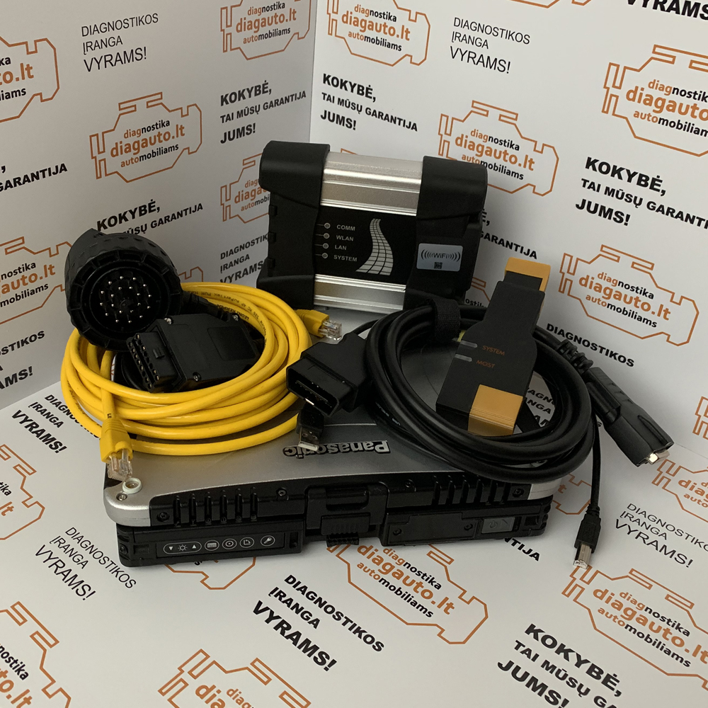 BMW ICOM Wi-Fi A3 NEXT profesionali diagnostikos ir programavimo įranga ...