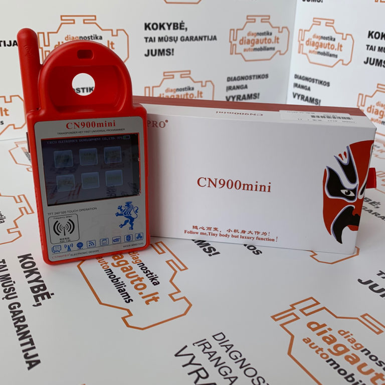 Smartinis CN900 Transponderinių raktų programatorius - Diagnostikos ...