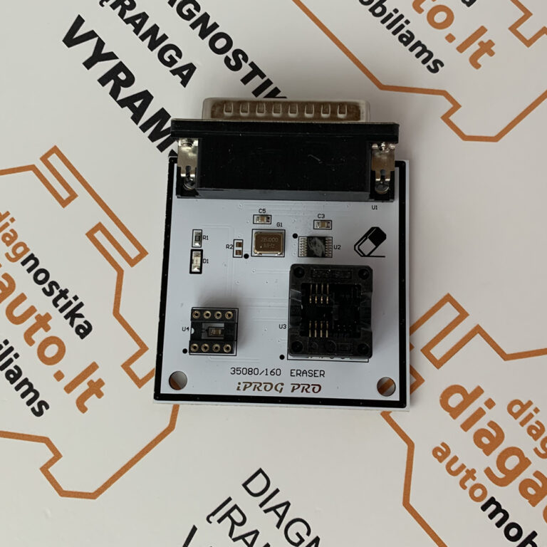 iPROG+ PRO key programming, odometer correction, airbag reset, ECU ...