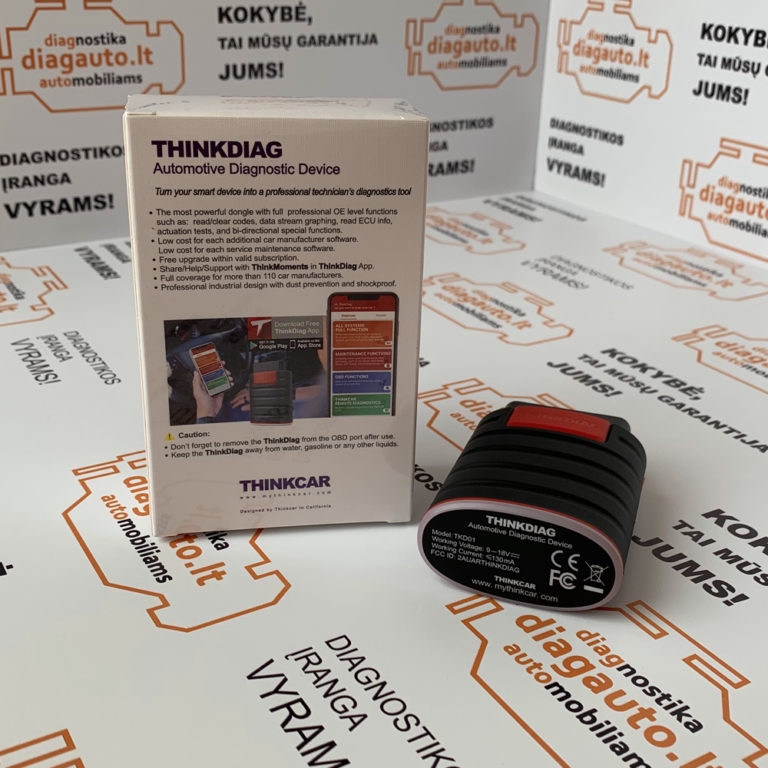 THINKCAR Thinkdiag PRO Android+IOS Diagnostic Tool (Full, with 12 month ...