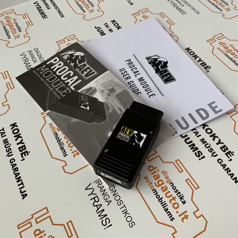 AEV's ProCal Module skirta JEEP WRANGLER - Diagnostikos įranga ...