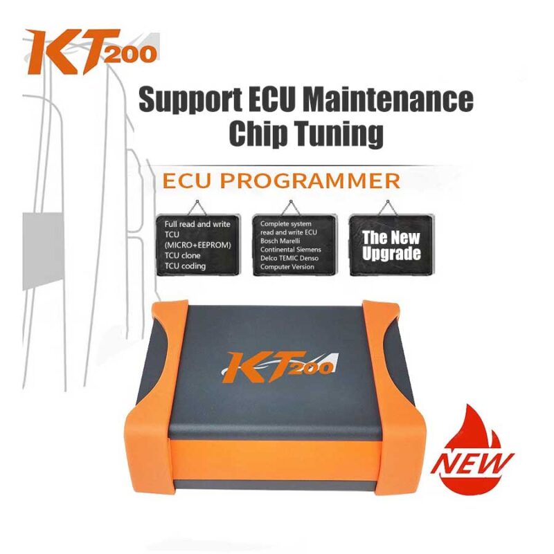 KT200-2 ECU Programmer FULL VERSION (Supports OBD / BOOT / BDM / JTAG ...