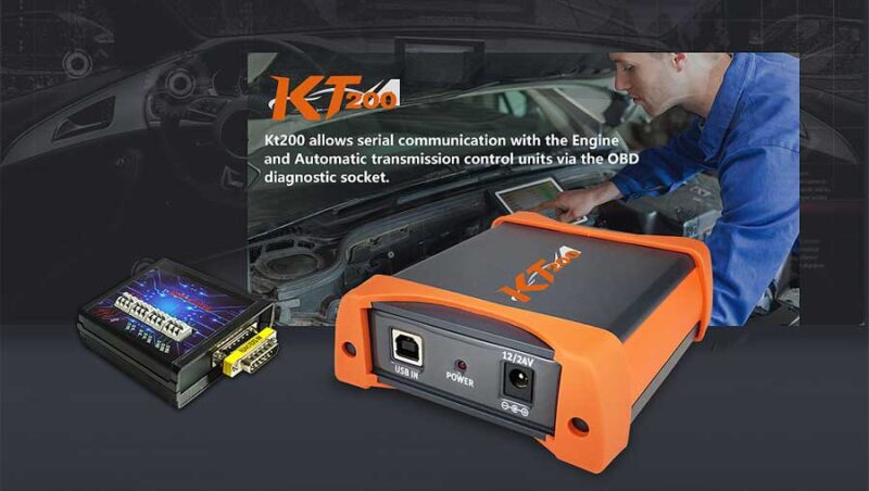 KT200-2 ECU Programmer FULL VERSION (Supports OBD / BOOT / BDM / JTAG ...