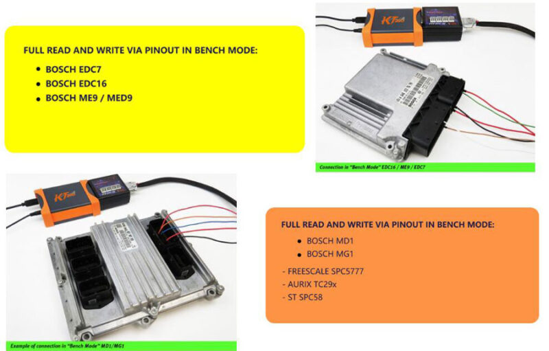 KT200-2 ECU Programmer FULL VERSION (Supports OBD / BOOT / BDM / JTAG ...