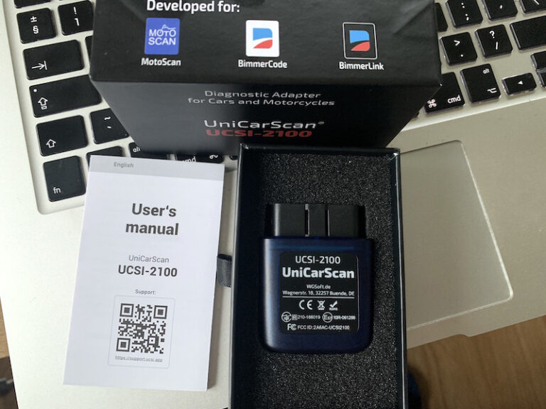 Unicarscan UCSI-2100 Bluetooth OBD2 Adapter - Auto Diagnostic tools